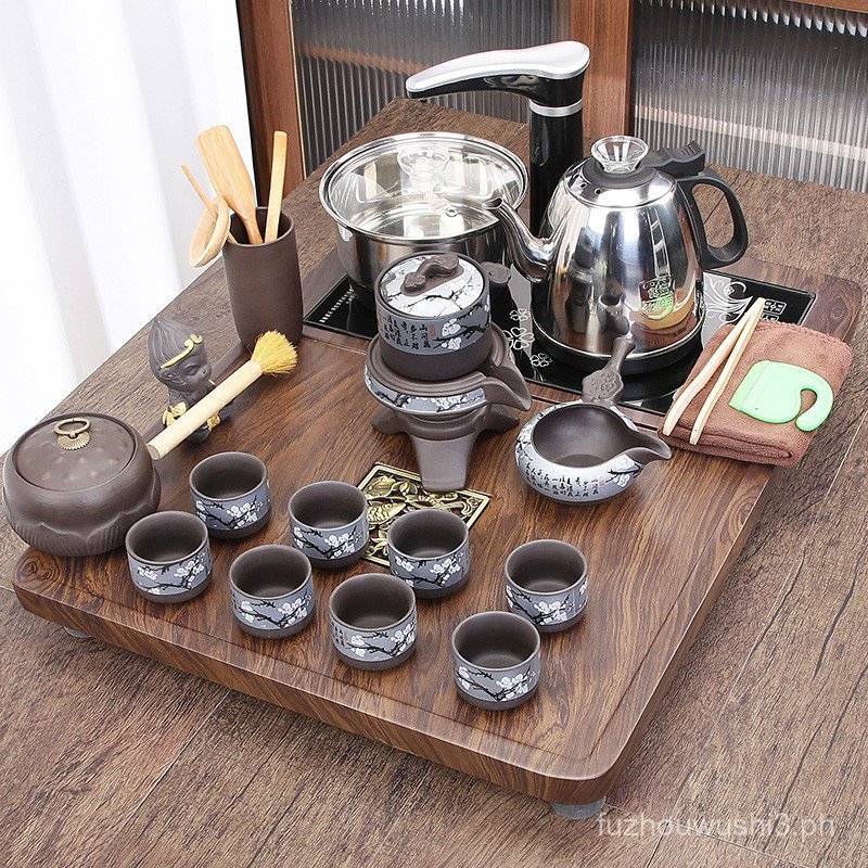 Small Size Tea Tray Kettle Integrated Automatic Tea Table Household Tea ...