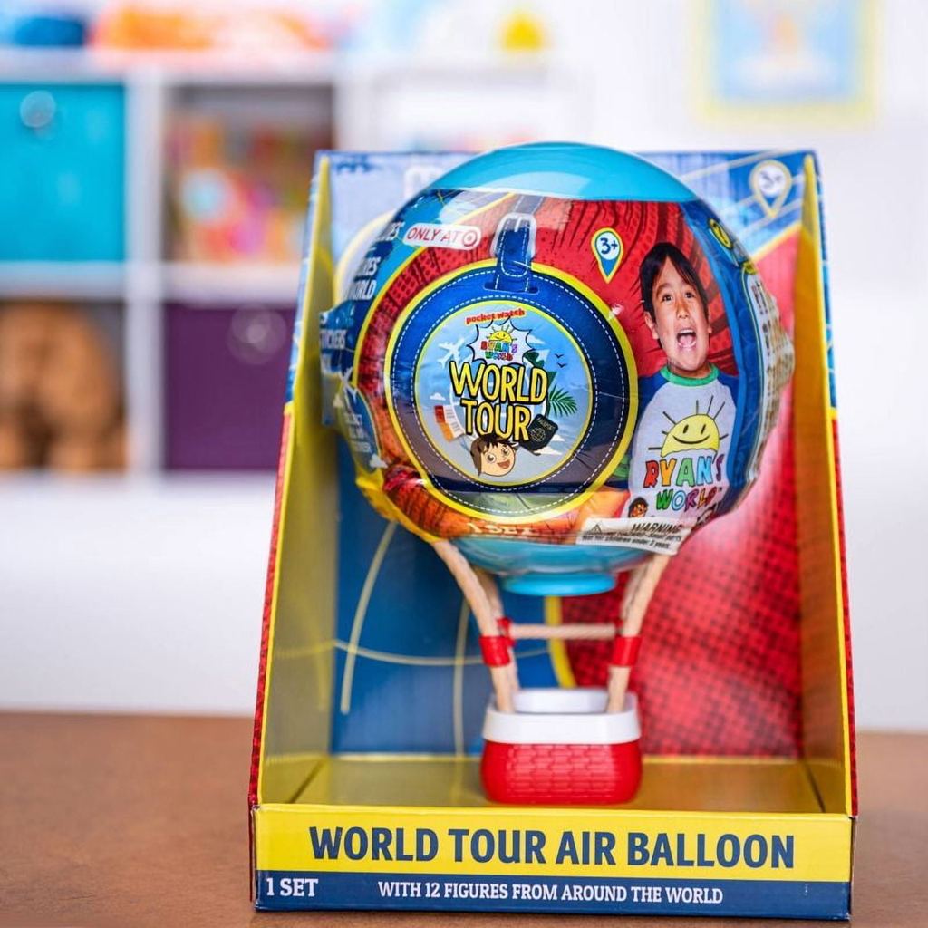 Pocket Watch Ryan's World World Tour Air Balloon Mystery 12-Pack Set of ...