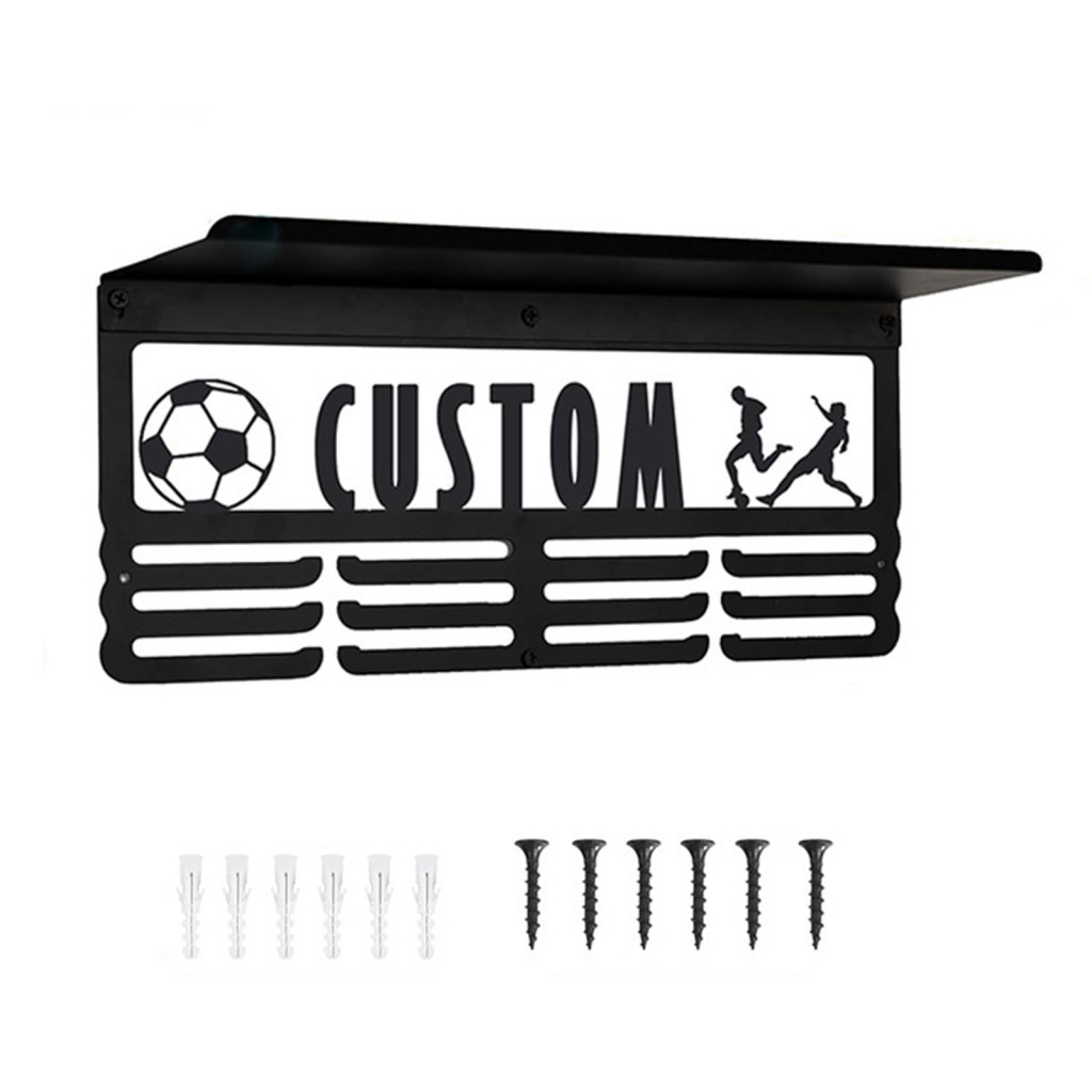 [WX] Wrestling Trophy Shelf Medal Holder Custom Metal Medal Display ...