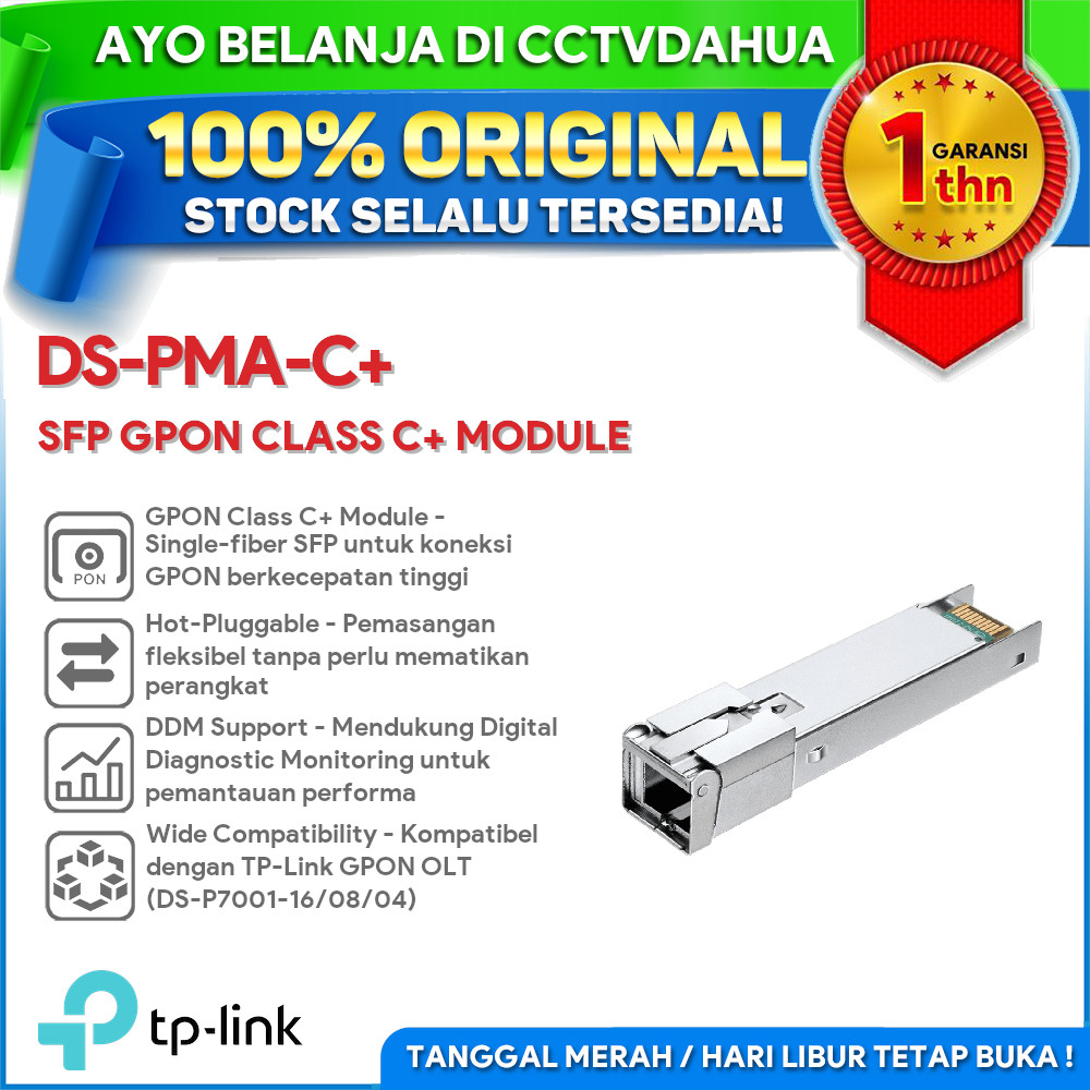 TP-LINK DS-PMA-C+ SFP GPON CLASS C+ MODULE | Shopee Philippines