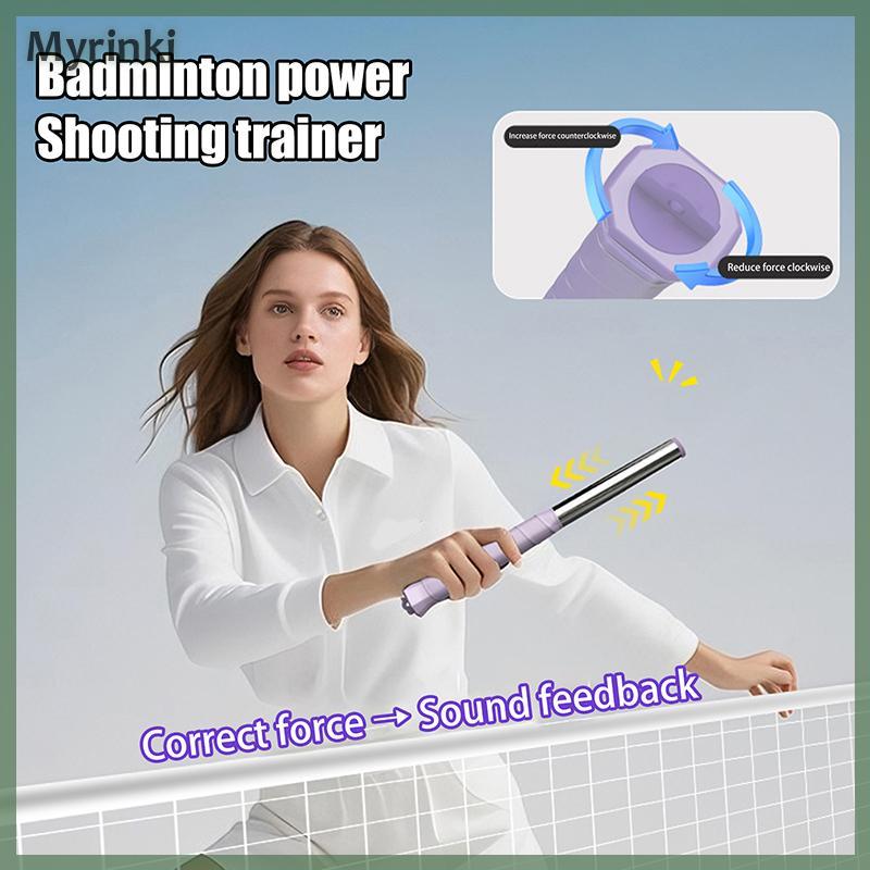 myrinki 1PC Badminton Raet Swing Correction Trainer High Clear Ball ...