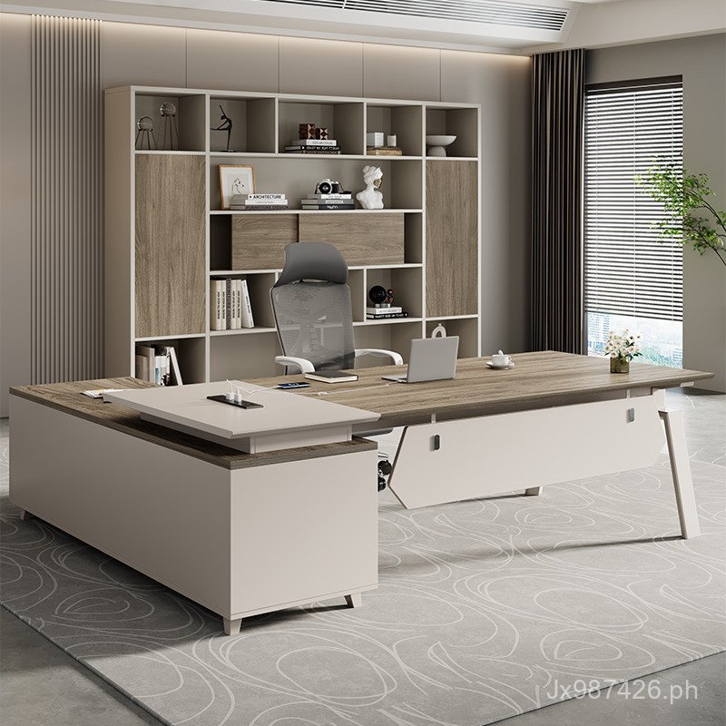 Office Room President Combination Executive Desk Office Chair Boss Desk ...