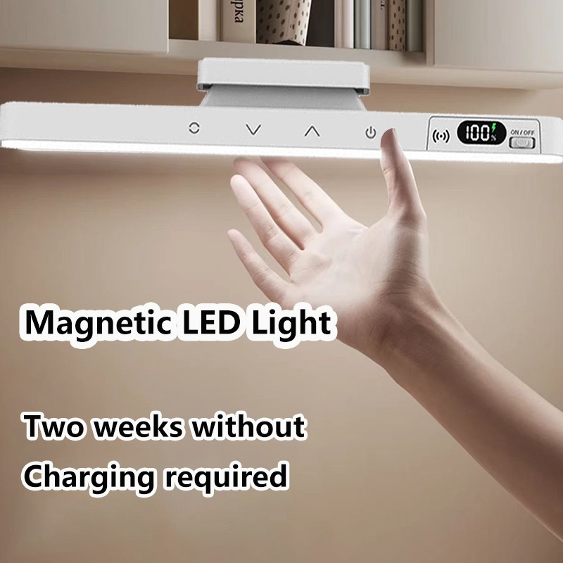 Rechargeable LED Strip Light - Remote Control Dimmable Desk Lamp for ...