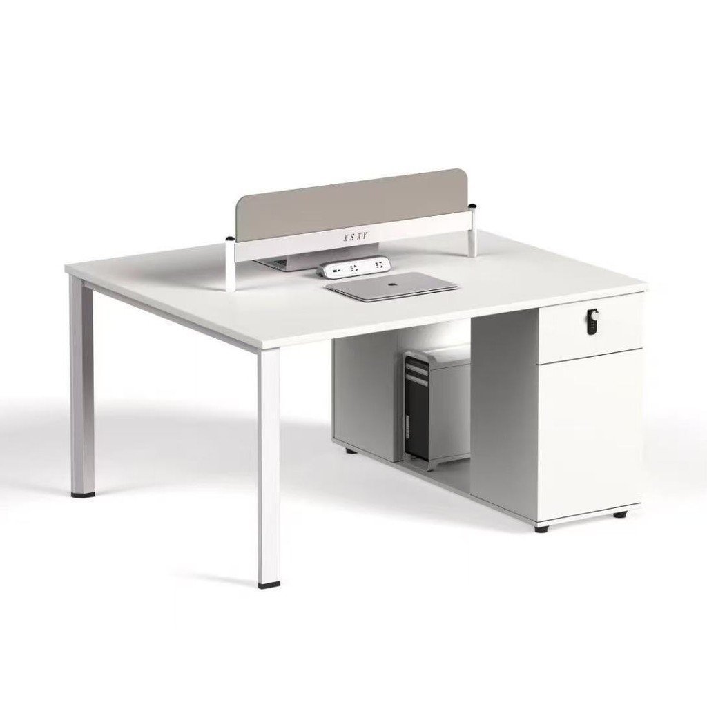 Staff Computer Desk Six-Person Modern Combination Employee Office Desk ...