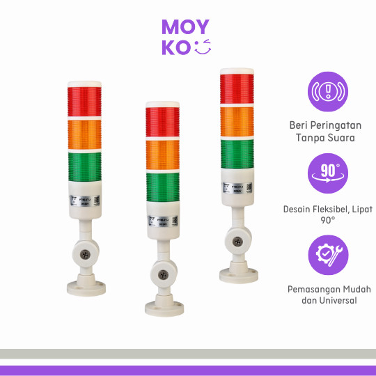 LED Signal Warning Light Operation Fault Tower Light Silent | Shopee ...