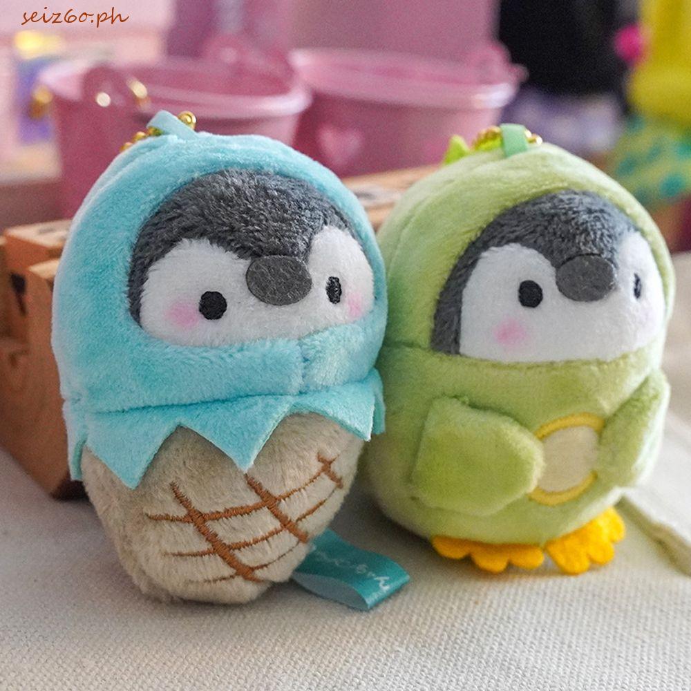 SEIZ6O Penguin Pendant Personality Unique Creative Car Key Ring ...
