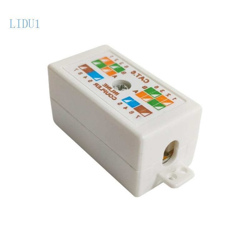 LIDU1 RJ45 Mount Outlet Box Cat6 Ethernet Junction Box Networking Boxes ...