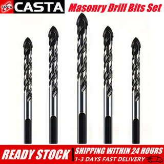5Pcs Multi-Material Drill Tungsten Carbide Tip Bit Set for Tile ...