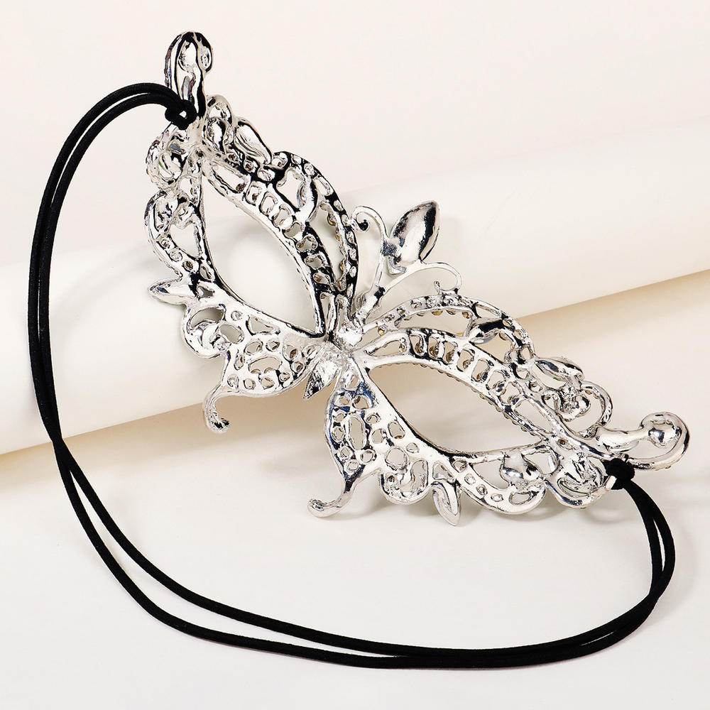 Colorful Bridal mask Alloy Dance mask for Costume party Bridal shower ...