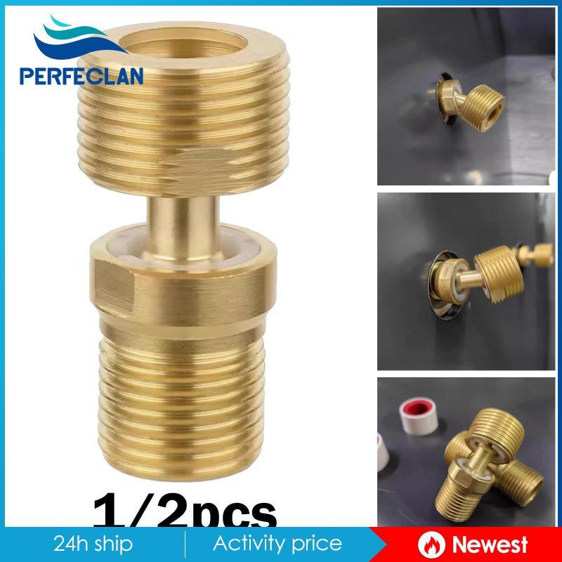 [Perfeclan] 1 Piece Pipe Connector Shower Faucet Adapter Angle Valve ...