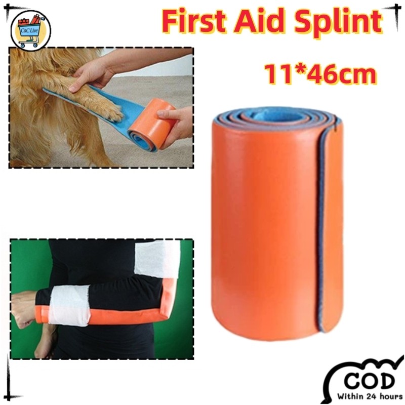 Non-toxic Medical Polymer Rolling First Aid splint for wrist arm thumb ...