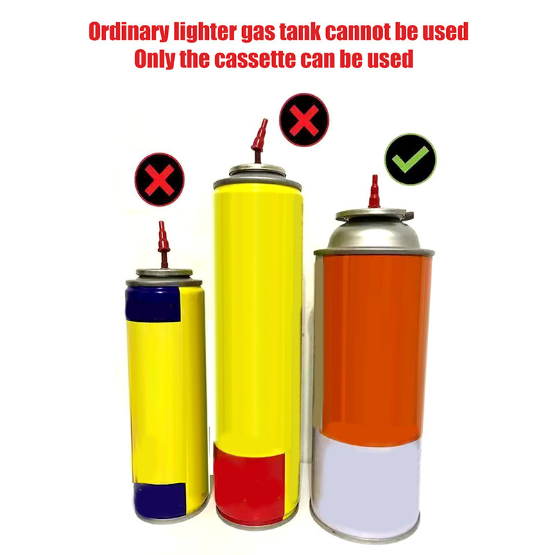 [luy] 10Pcs Butane Nozzle Adapter Convert Cassette Tank Into Inflatable ...