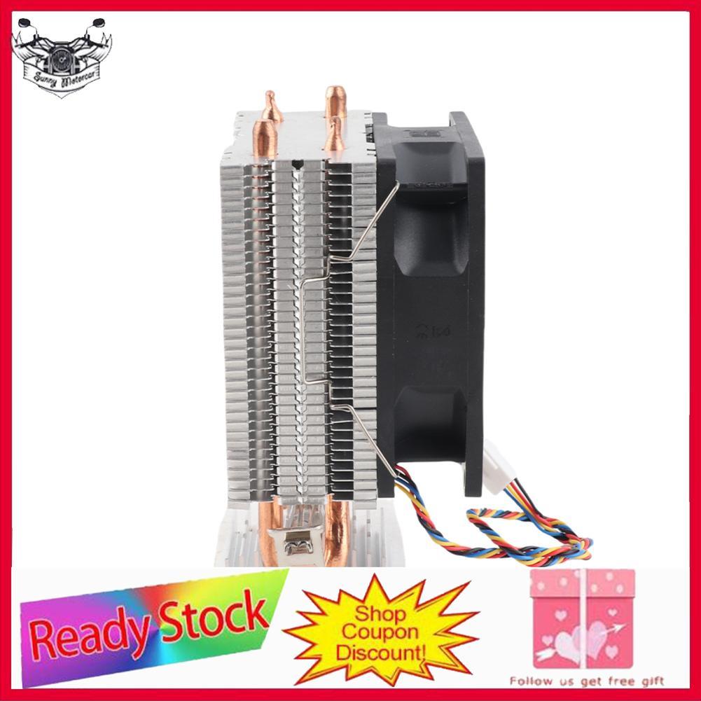 sunnyhousess Mini CPU Cooler High Air Flow Low Noise Fan for Intel 1155 ...