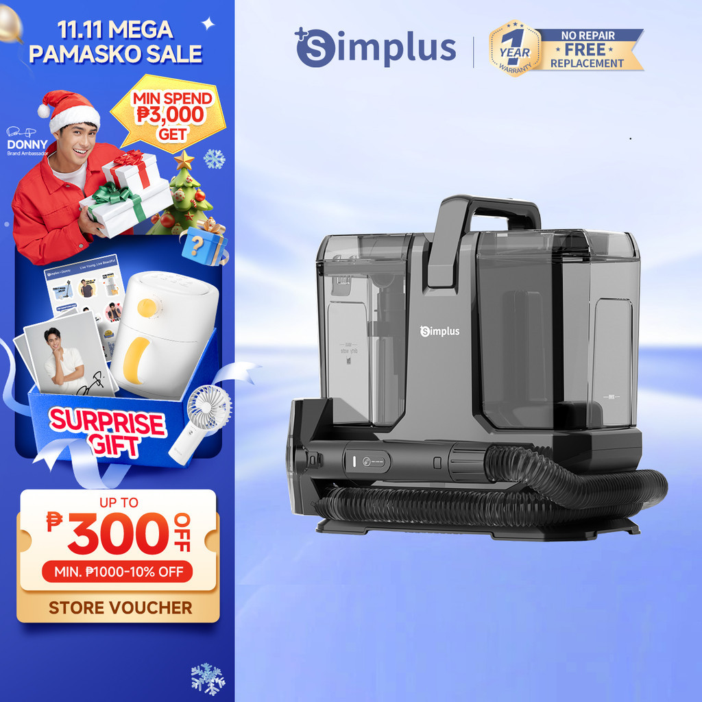 Simplus Wet&Dry Spot Vacuum Cleaner Steam Function Multi Surface ...