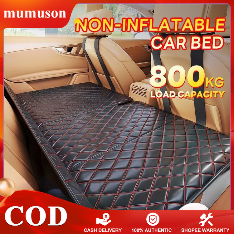 【COD】Inflatable car bed car mattress travel car mattress back seat kama ...