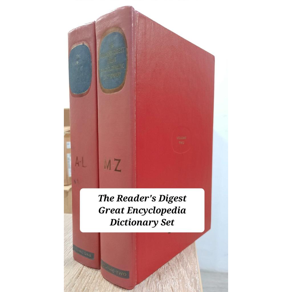 [BnB] USED The Reader's Digest Great Encyclopedia Dictionary Set by ...