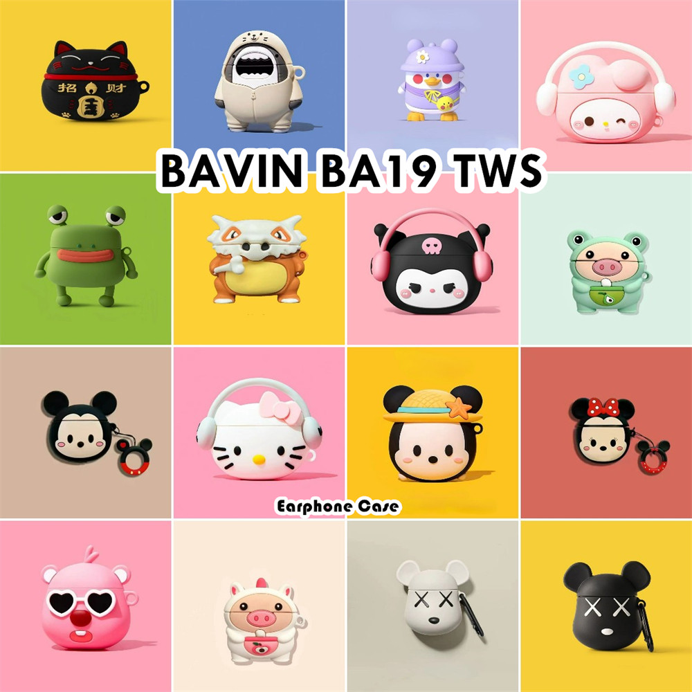【In Stock】For BAVIN BA19 TWS Casing Case Soft Silicone Earphone Case ...