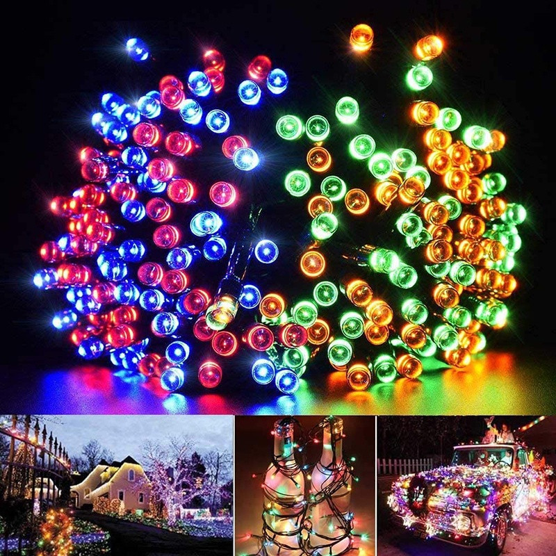 2026 Solar Christmas String Lights XH620– Waterproof LED Bulb Balls for ...