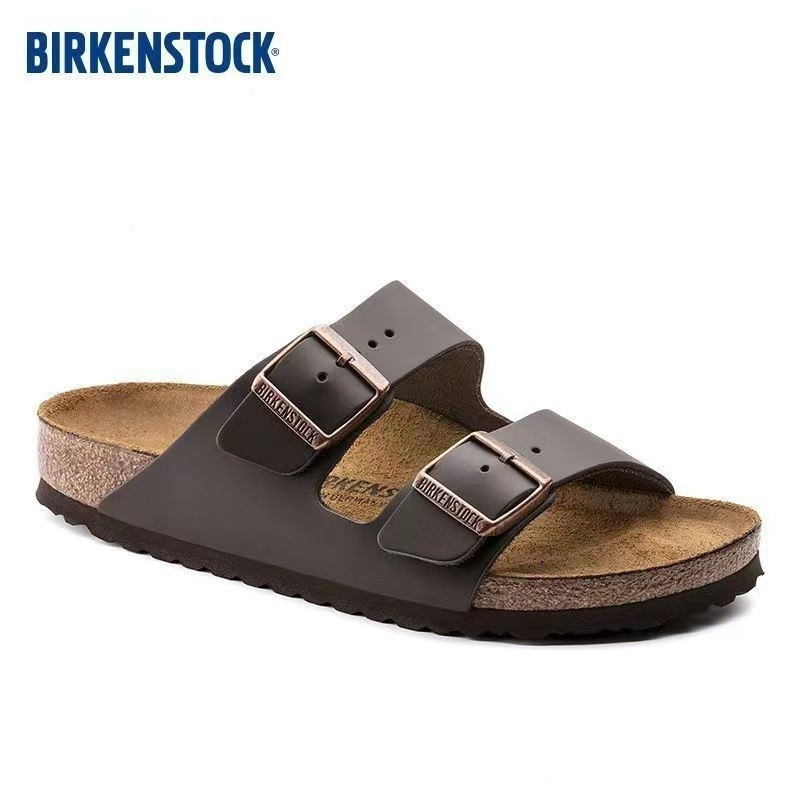 Birkenstock Boken Cork Sole Dark Brown Men's and Women's Retro Clogs ...