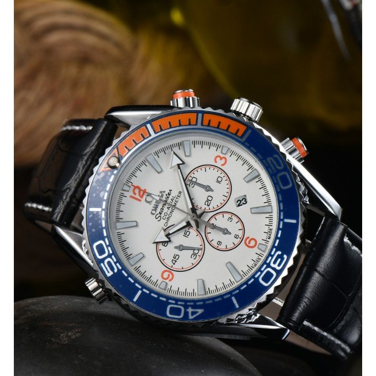 OMEGA OMEGA Seahorse Series Watch Display Chronograph Antimagnetic Time ...