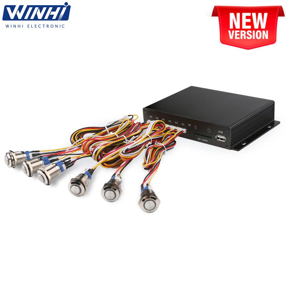 Rs232 Optical Button Control 4k Digital Signage Advertising Display ...