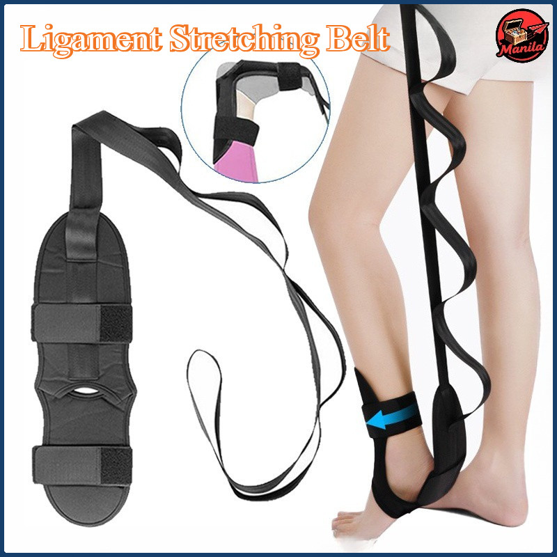 Stretching Band Black Ligament Stretching Belt Yoga Foot And Leg ...