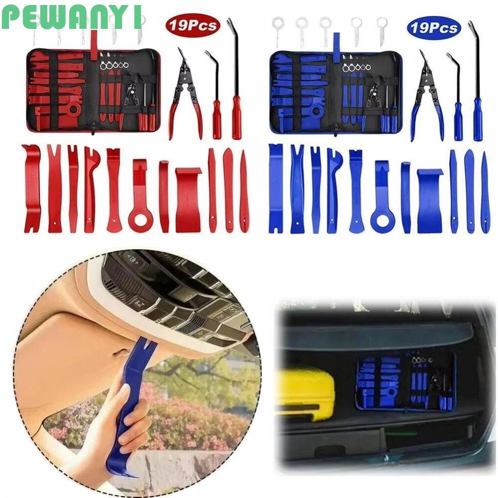 PEWANY1 19PCS Trim Removal Tool Set, Clip Plier Nylon Tool Car Panel ...