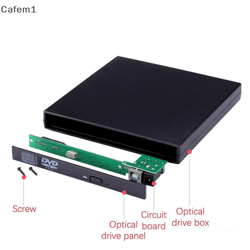 Cfph Slim USB 2.0 12.7mm IDE To External CD DVD Optical Drive Enclosure ...