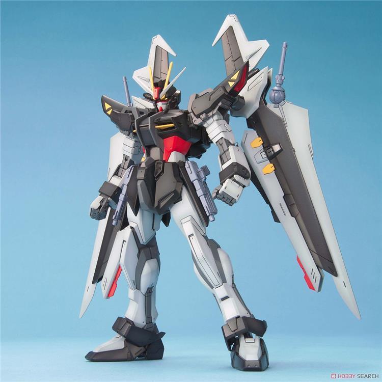 Bandai MG GAT-X105E Strike Noir Gundam Jet Black Strike Gundam Assembly ...