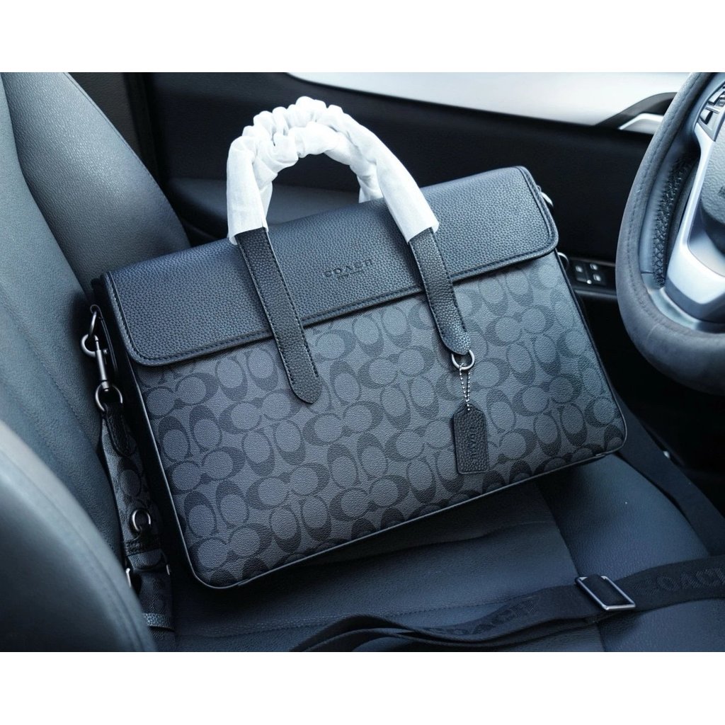 Coach COACH COACH COACH Coach Sullivan 39 Magnetic Buckle Flap Opening ...