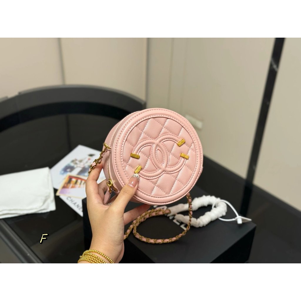 Chanel Chanel with Folding Box Lipstick Envelope Coin Purse-Golden Ball ...