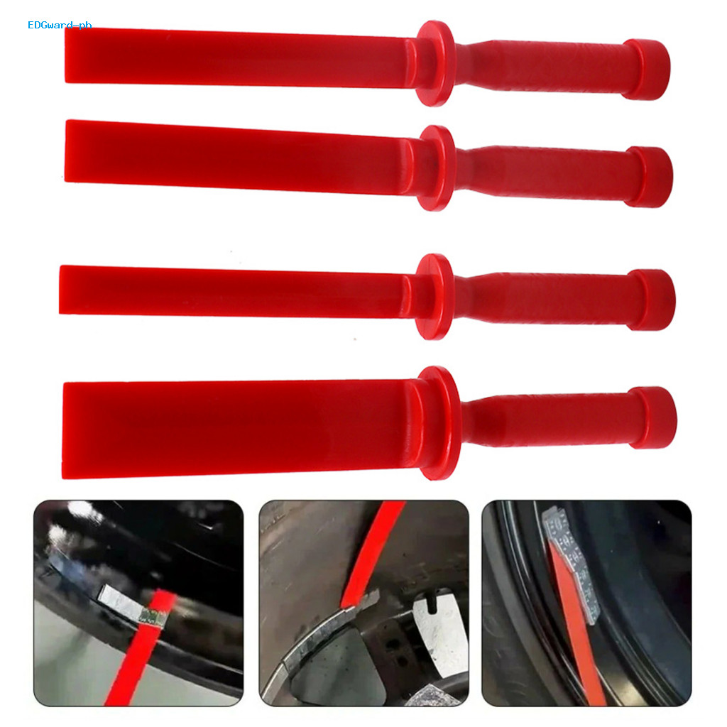 Wheel Hub Tool Wheel Hub Adhesive Remover 4pcs Car Wheel Weight Tape ...