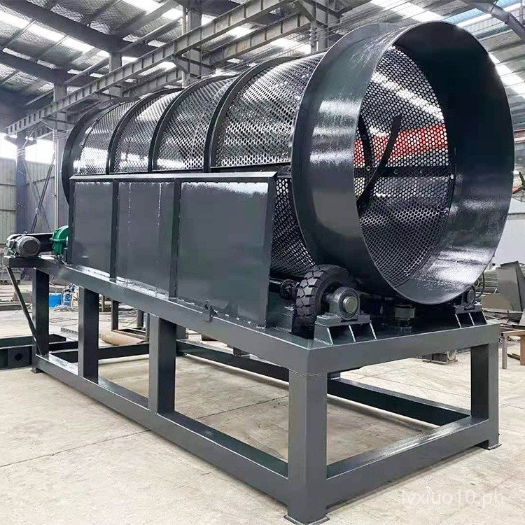 Shaftless Drum Sieve Sand Machine Quarry Mud Stone Sieving Machine ...