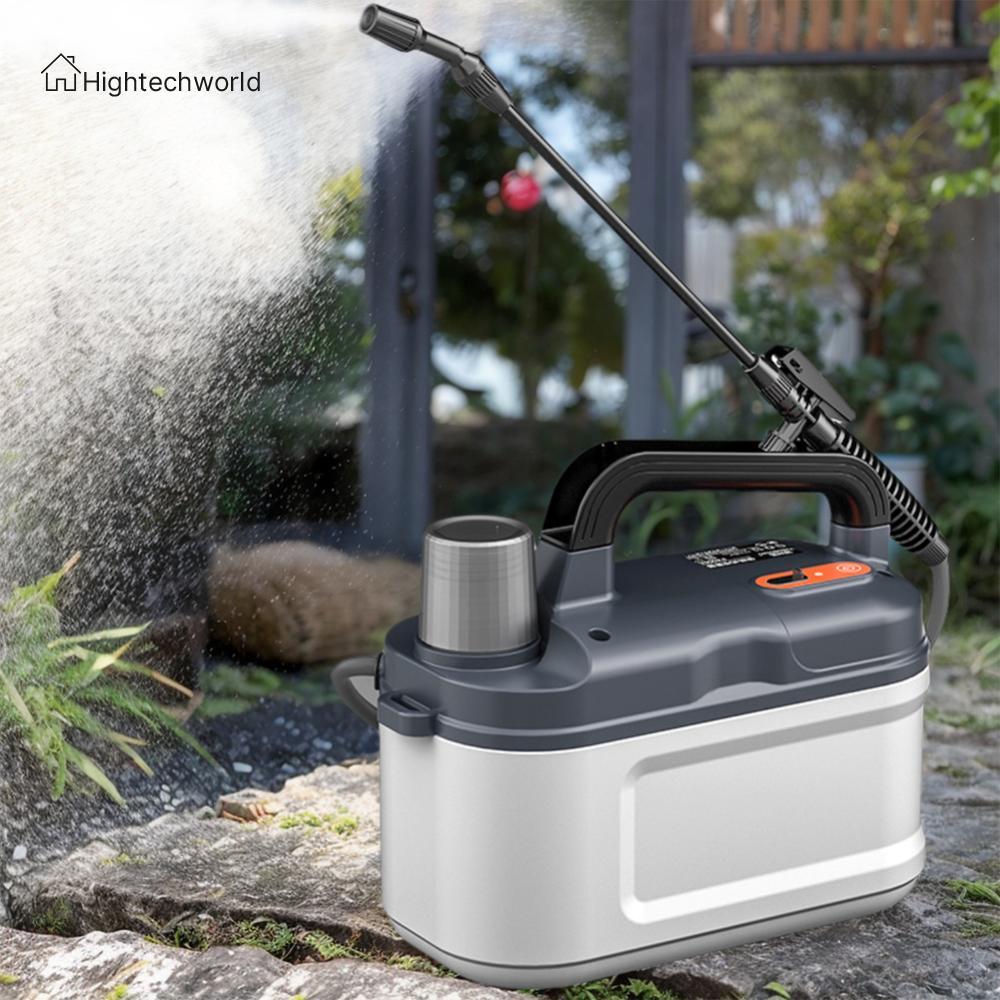 4L Battery Powered Sprayer Built-in 2000mAh Rechargeable Battery Garden ...