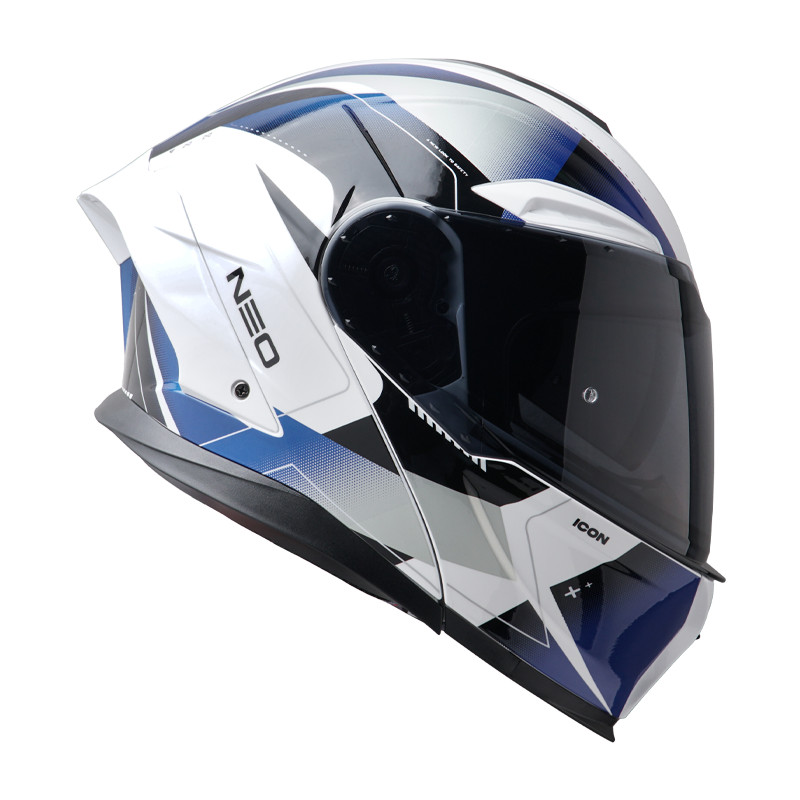 Neo Icon GD STELLAR S2 Modular Dual Visor Motorcycle Helmet | ECE ...