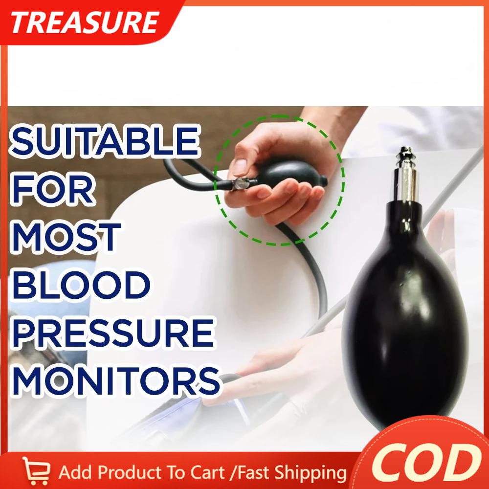 Blood Pressure Monitor Inflation Pump Latex Bulb With Twist Air Release ...
