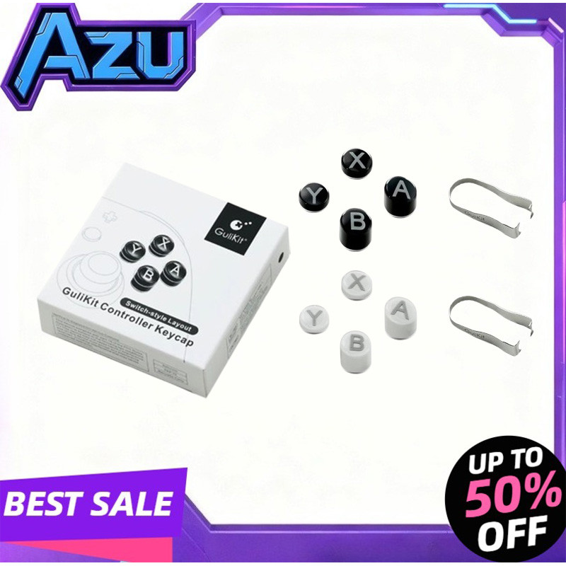 GuliKit NS62 Controller Keycap - B A X Y Switch Layout for ES/ES Pro ...