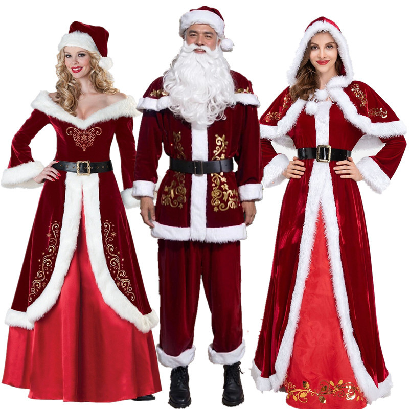 santa dress for kids girl christmas outfit Christmas Costume cosplay ...