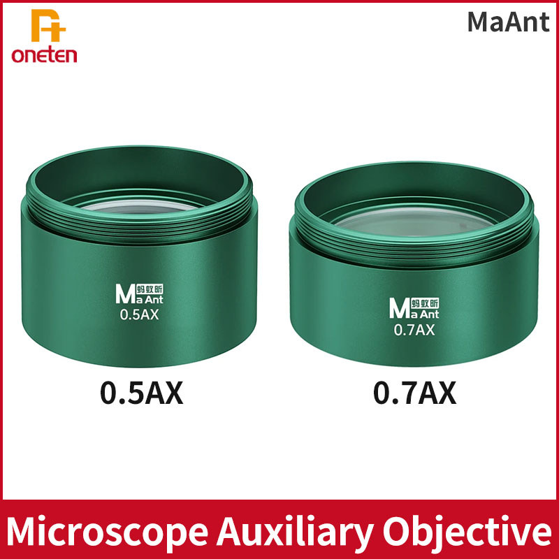MaAnt 0.5X 0.7X Auxiliary Objects Lens Microscope Camera Lens For ...