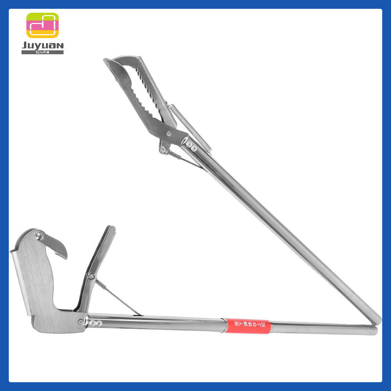 Reach Snake Catcher: Stainless Steel Reptile Grabber Stick Tongs Wide ...