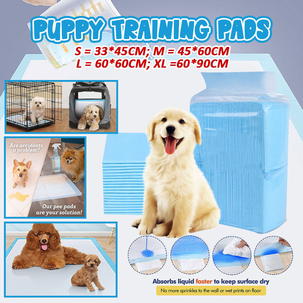 Training Pet Pads High-Quality Absorbent Dog & Cat Pads for Cleaner ...