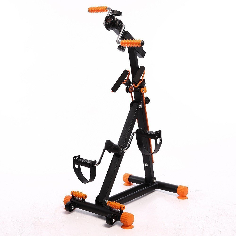 Hand and Foot Dual-use Exercise Bike for Elderly, Home Mini Stepper ...