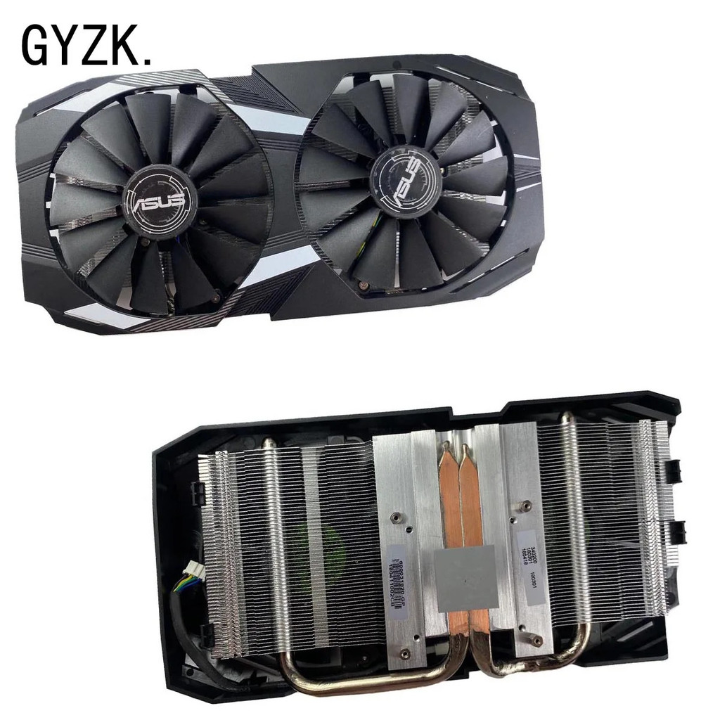 New For Asus Radeon Rx 580 8gb Dual Oc Graphics Card Replacement Fan ...