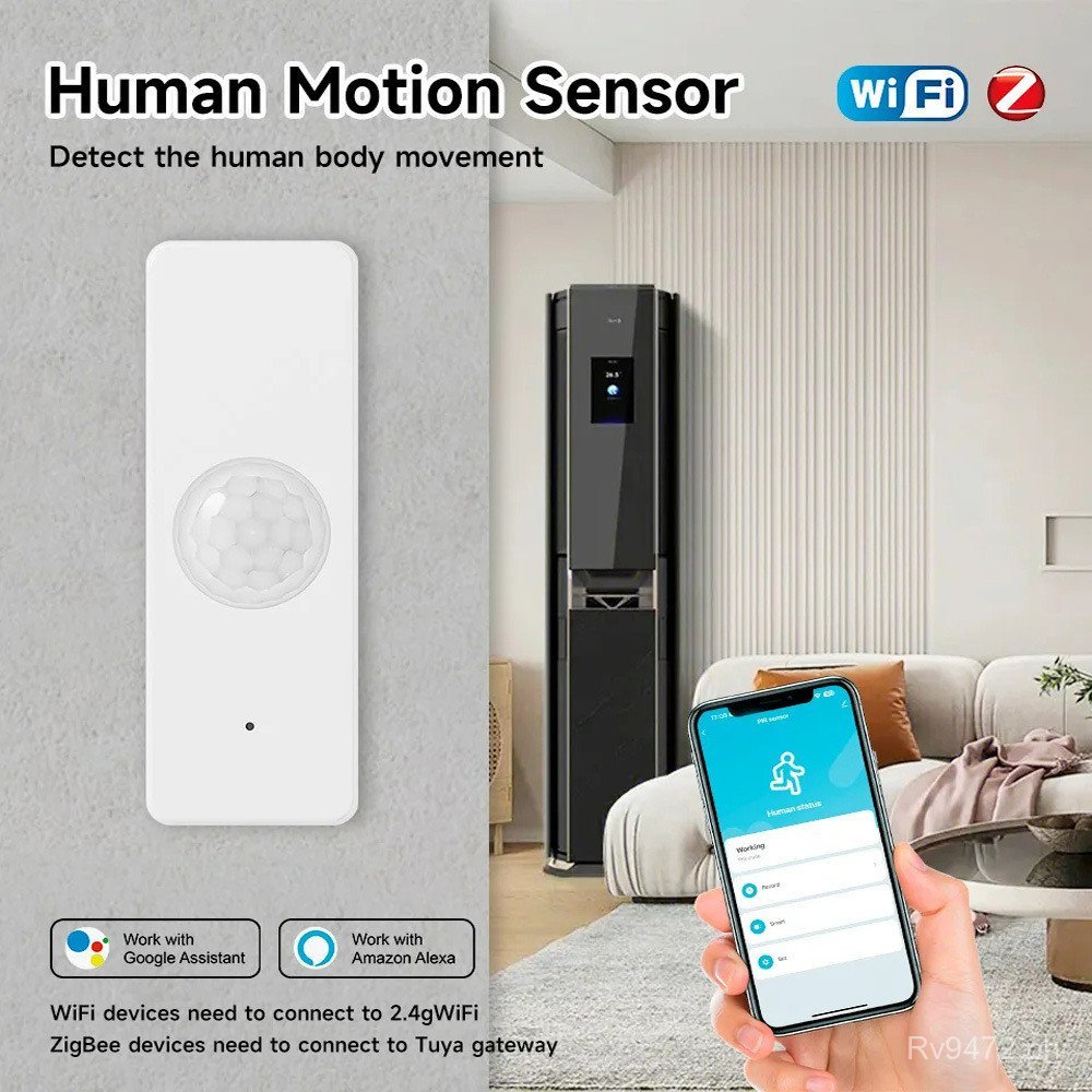 Mobile Sensor WIFI Infrared new optional/BeeTUYA Human Body Zig ...