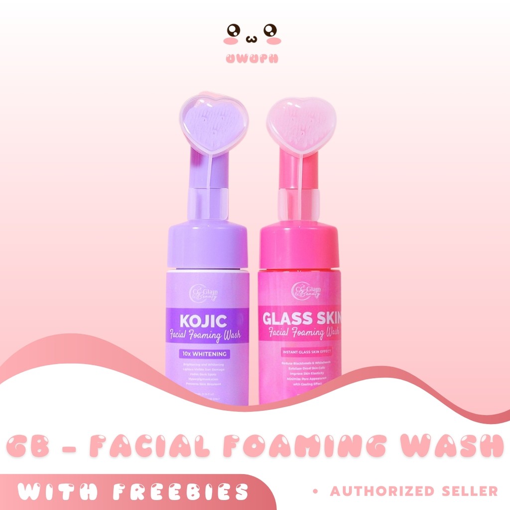 CC Glam & Beauty Glass Skin Foaming Facial Wash - Kojic Facial Wash for ...