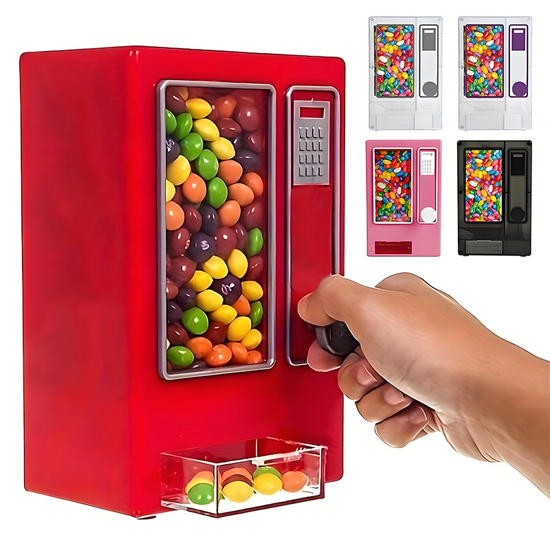 FBPH Bless Candy Dispenser Cute Vending Machine for Desktop Manual ...