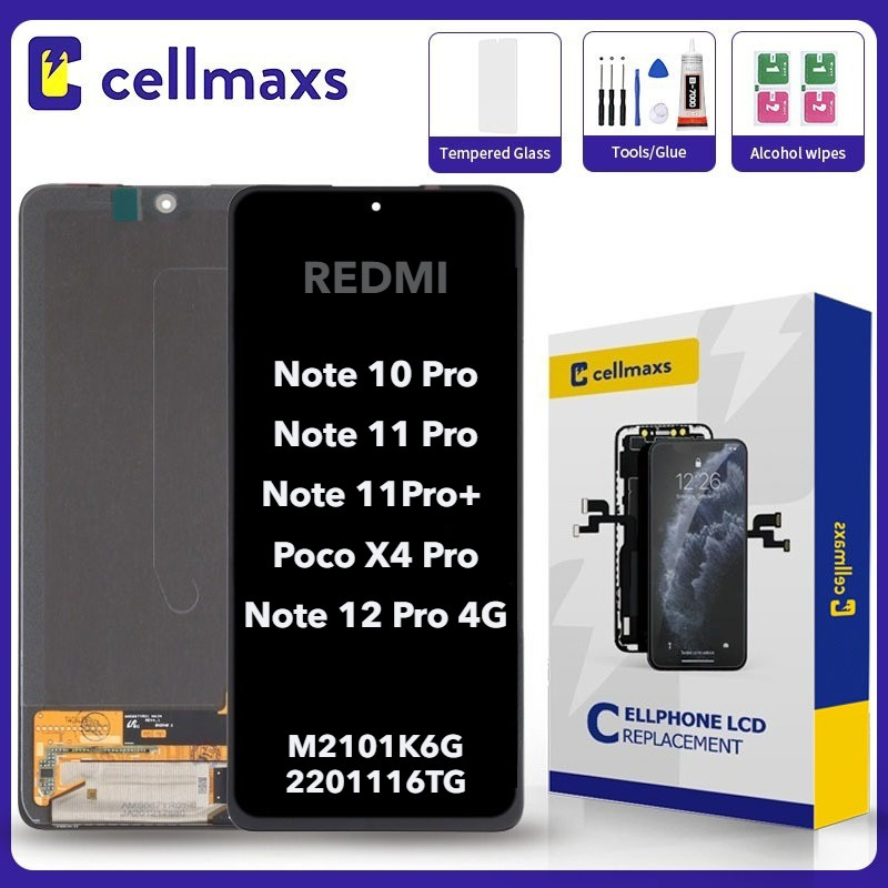 For XIAOMI REDMI Note 10 11 12 11E Poco X4 Pro Pro+ Max 4G 5G M2101K6G ...
