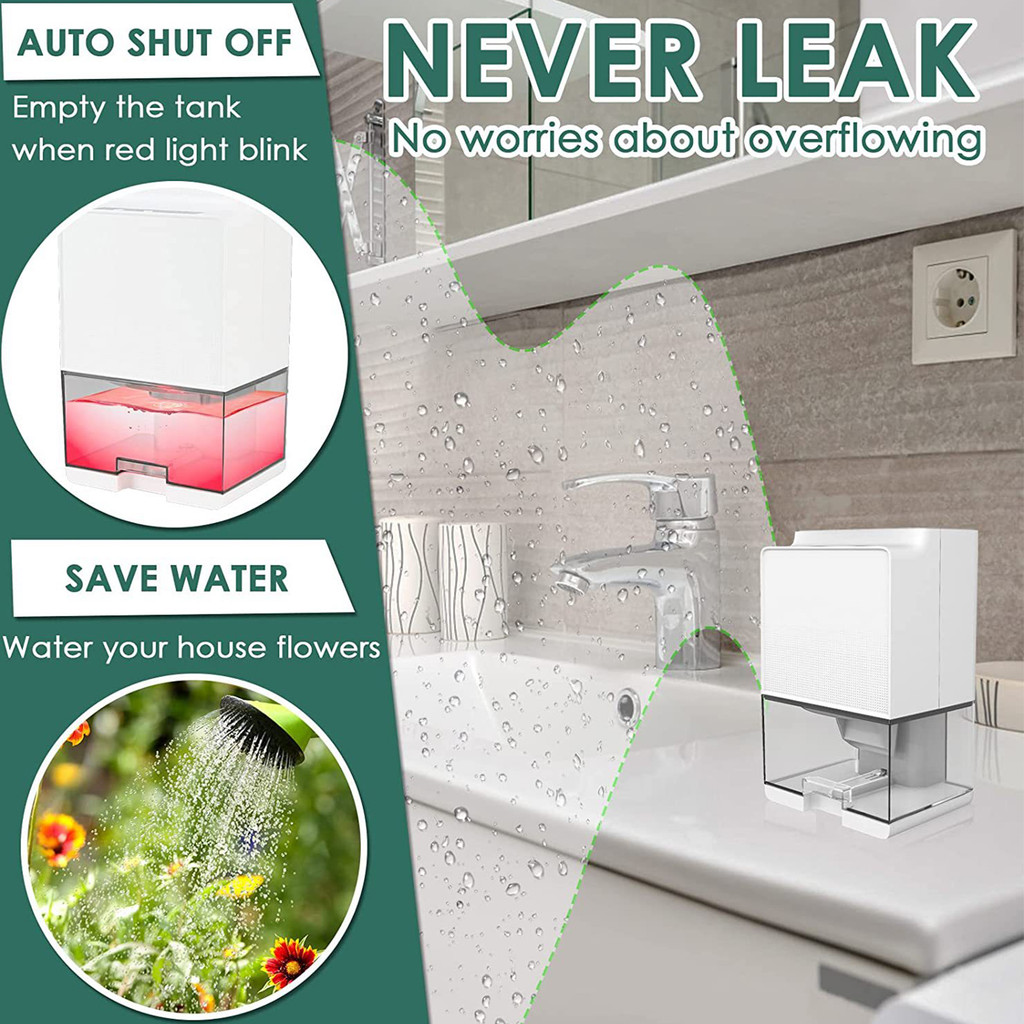 [Fast Arrival] Quiet Air Dehumidifier 1000ML Powerful Dehumidification ...