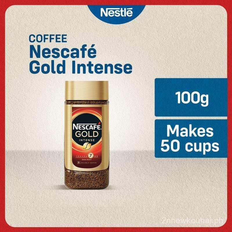 NESCAFÉ Gold Intense Instant Premium Coffee 100g - Made with Robusta ...