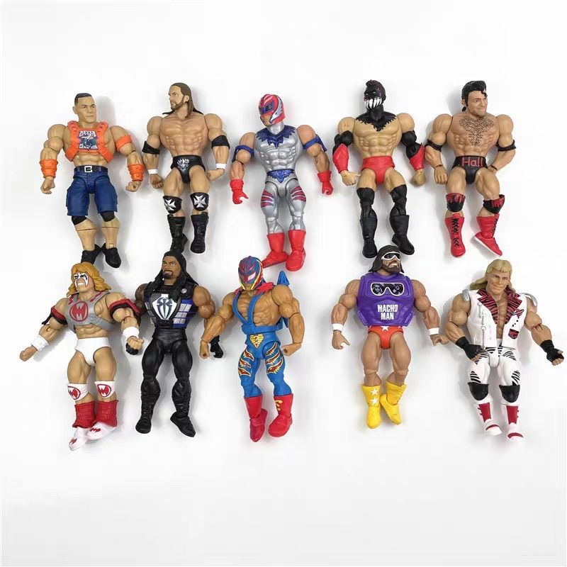Matt Genuine Bulk Wrestler Wrestler 20cm Action Figure Doll Model ...